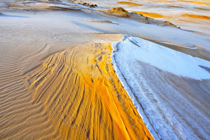 This is one of the hottest places on Earth – and it just snowed there