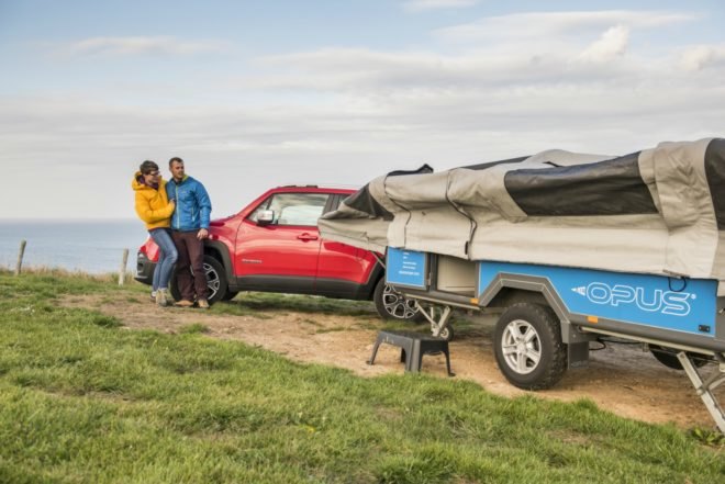 The Air Opus pop-up camper inflates in 90 seconds flat