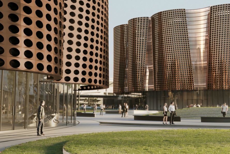 Anaheim's elegant new Performing Arts Center was inspired by the city's ...