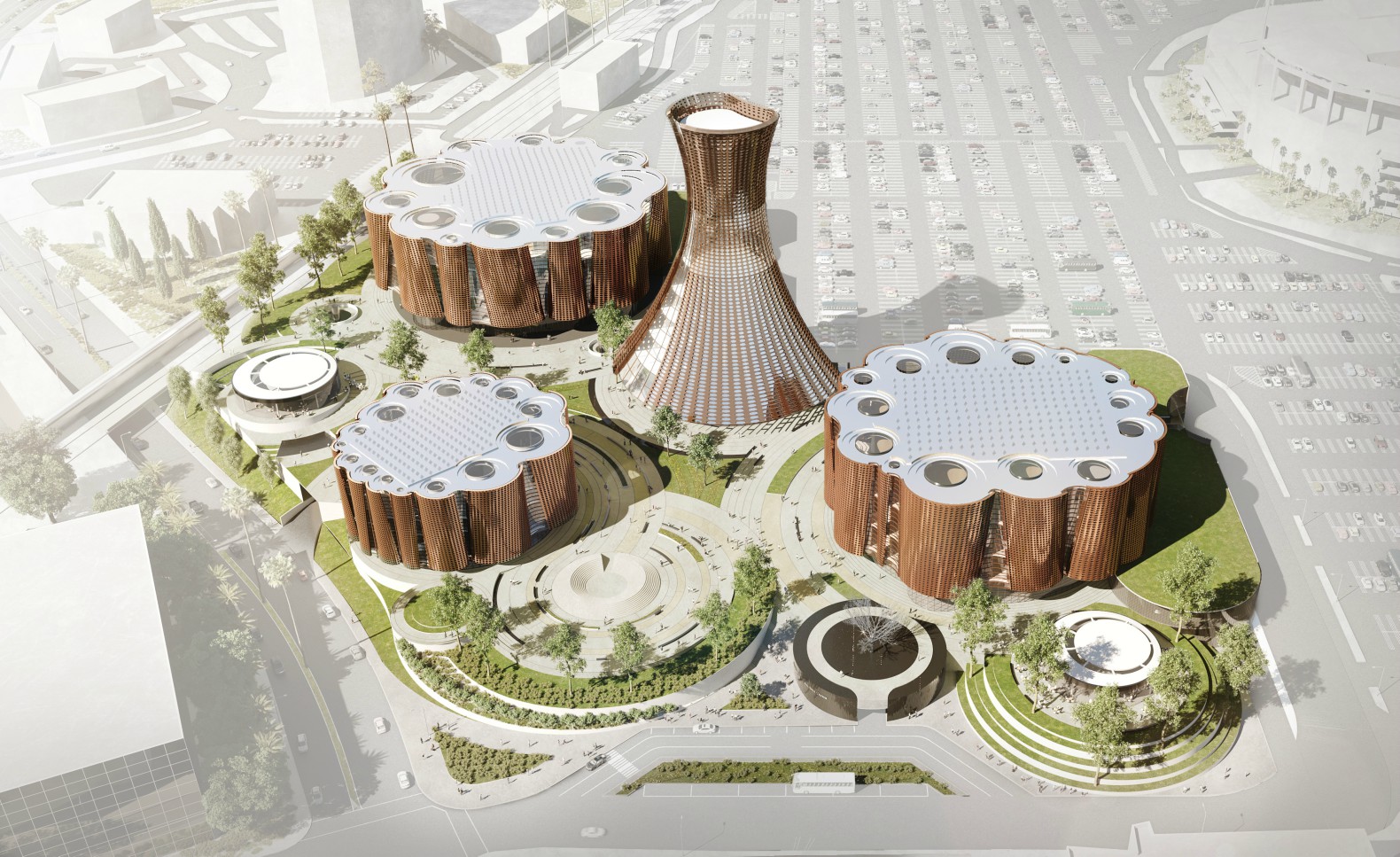 Anaheim's elegant new Performing Arts Center was inspired by the city's ...