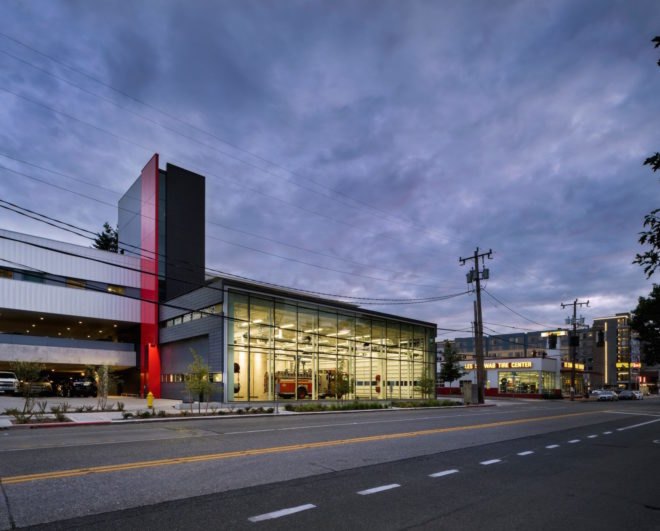 LEED Platinum fire station boosts firefighter wellness in Seattle