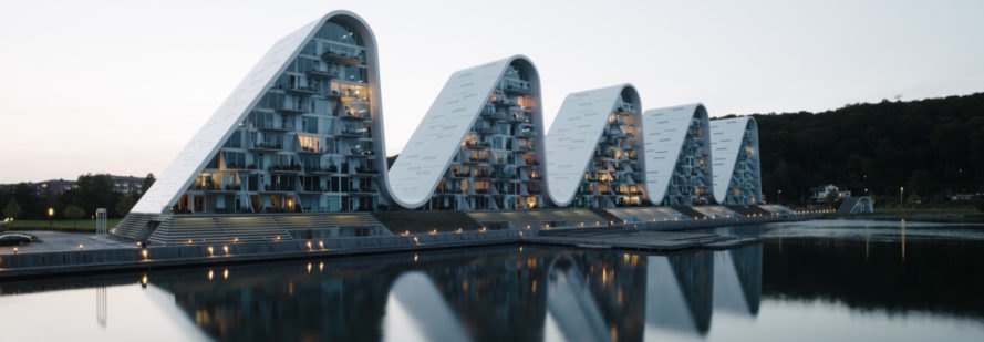 Henning Larsen completes award-winning Wave apartments in Denmark