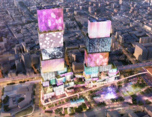 MVRDV proposes “Times Square Taiwan” with interactive media facades