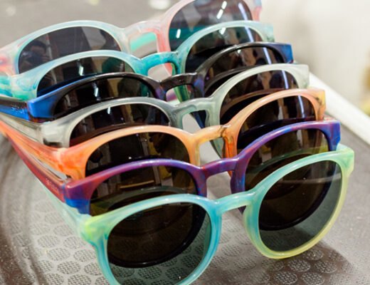 Make your own custom sunglasses from recycled plastic with FOS