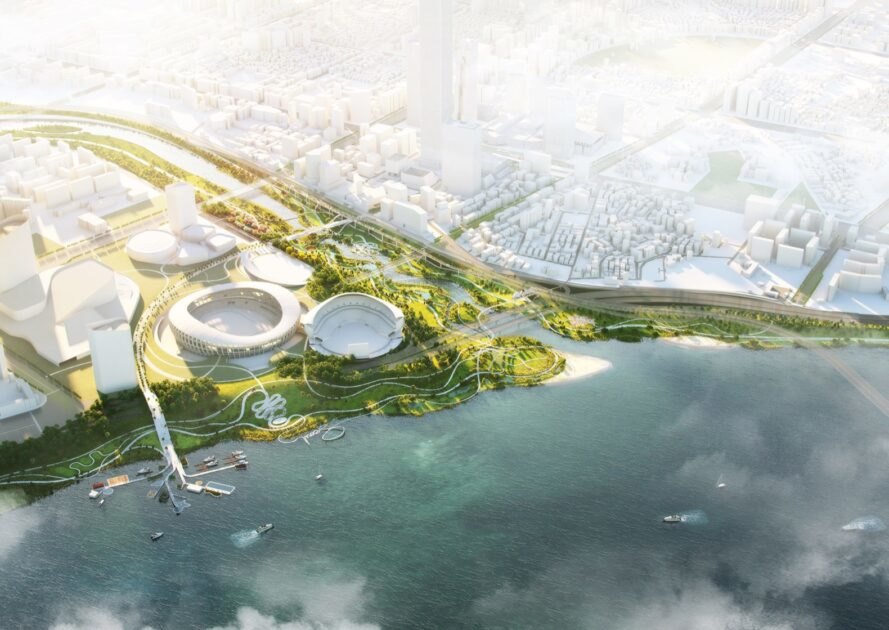MVRDV to turn Seoul’s concrete-dominated waterfront into green space