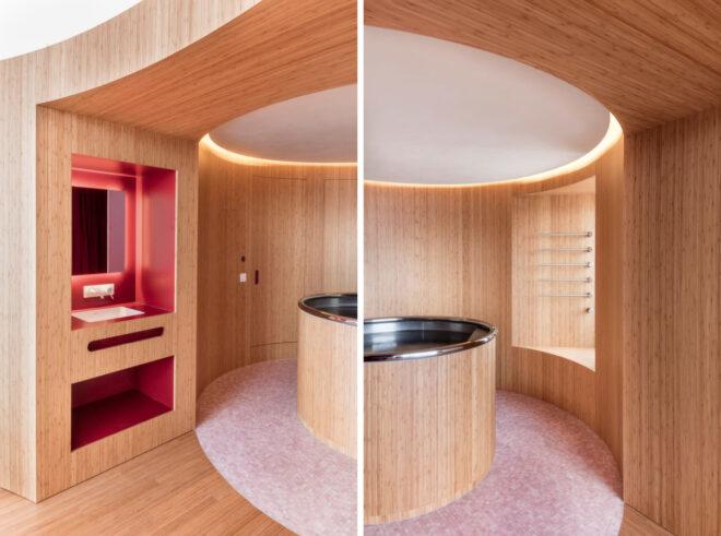 Prefab, luxury eco-pod sits high in the Swiss Alps