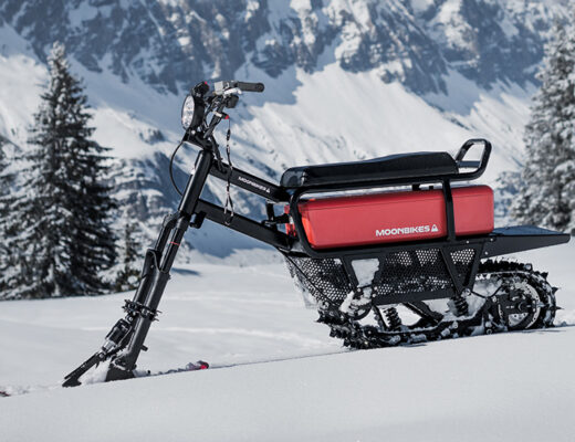 World's first electric snowbike hits the Alps this year