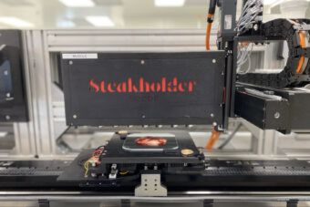 Check out the new 3D bio-printed meat from Steakholder Foods